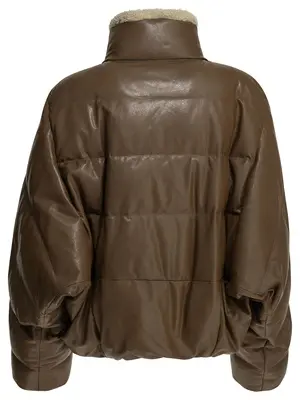 Brunello Cucinelli Quilted Shearling-trim Coat