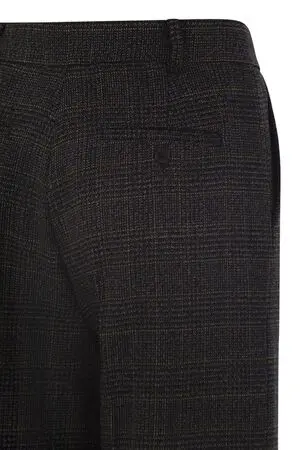 Max Mara Pacca Checked Straight-leg Pants