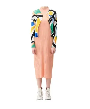 Issey Miyake Pleated Cardigan