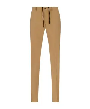 Incotex Teknotela Logo Patch Slim-fit Pants - Green