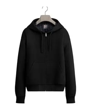Dior Hooded Zip-up Jacket - Black