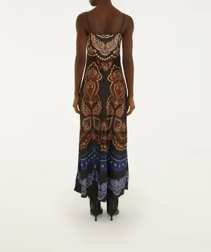 Farm Rio Sleeveless Camisole Maxi Dress