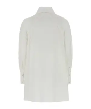 Alaïa A-line Poplin Shirt Dress