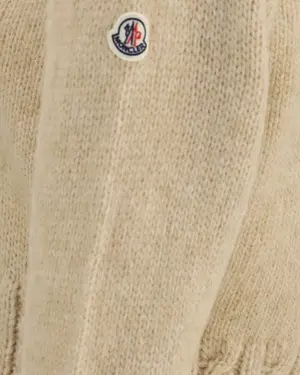 Moncler Ribbed Mock-neck Knitted Sweater