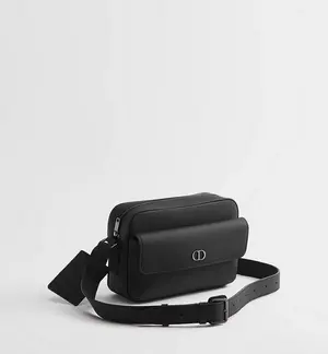 Dior Cd Icon Zipped Messenger Bag
