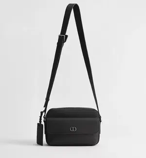 Dior Cd Icon Zipped Messenger Bag