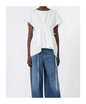 Max Mara Cotton Poplin Blouse