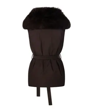 YVES SALOMON Sleeveless Padded Vest