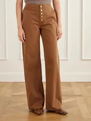 Ulla Johnson Low-rise Wide-leg Jeans