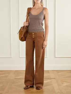Ulla Johnson Low-rise Wide-leg Jeans