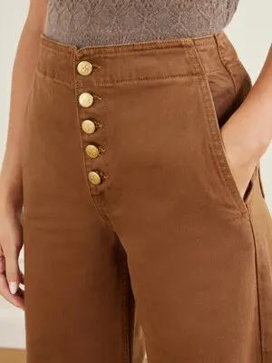 Ulla Johnson Low-rise Wide-leg Jeans