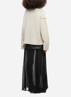SAMSOE SAMSOE Straight-cut Crew Neck Sweater