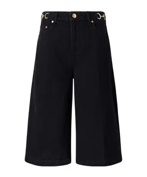 Ulla Johnson Belt-loop Shorts - Black