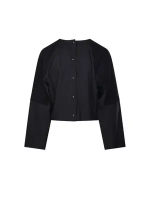 Max Mara Afa Crewneck Blouse - Dark Grey
