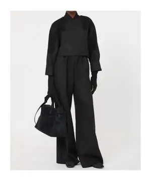 Max Mara Afa Crewneck Blouse - Dark Grey