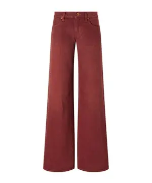 SLVRLAKE Belt-loop Jeans - Red