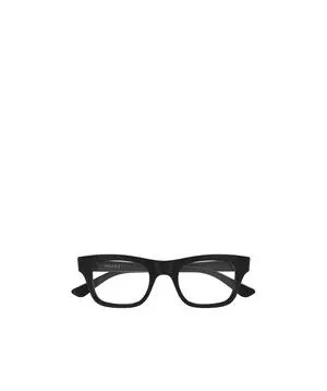 Gucci Rectangle Eyeglasses - Bright Black