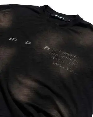MISBHV Faded-print T-shirt