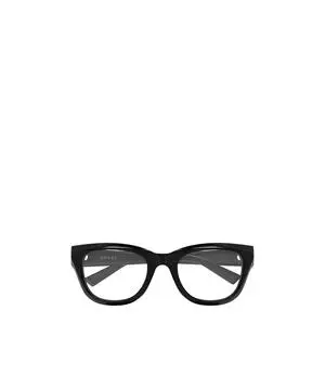 Gucci Emblem Geometric Eyeglasses - Bright Face Black