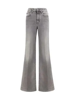 Jacob Cohen Jackie Wide-leg Jeans - Gray