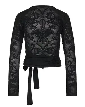 Etro Lace Wrap Cardigan