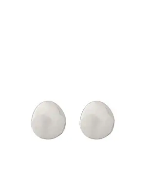 Alaïa Disc Earrings - Silver