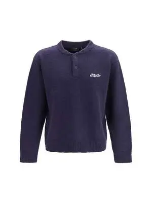 Axel Arigato Tag Crewneck Sweater - Blue