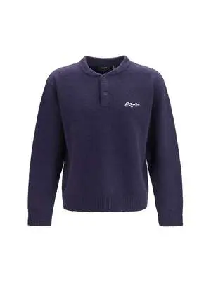 Axel Arigato Tag Crewneck Sweater - Blue