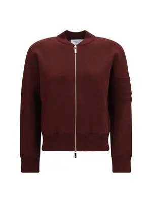 Thom Browne Ottoman Milano Stitch 4-bar Bomber Jacket - Multicolor