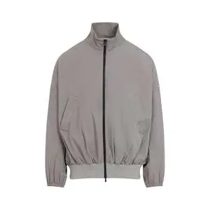 Fear Of God High Neck Vented Track Jacket - Brown