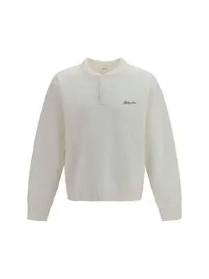 Axel Arigato Tag Crewneck Sweater - White