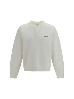 Axel Arigato Tag Crewneck Sweater - White