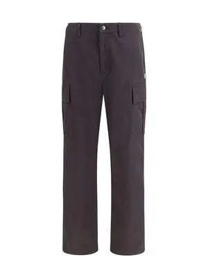 Burberry Cotton Cargo Pants - Brown