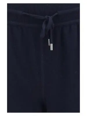 Loro Piana Cashmere Drawstring Pants - Blue