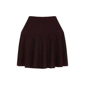 Alaïa Crinoline Mini Skirt - Red
