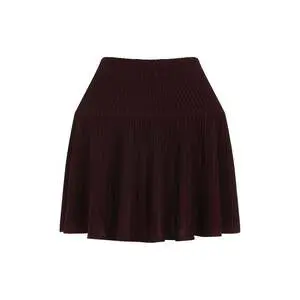 Alaïa Crinoline Mini Skirt - Red