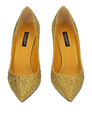 Dolce & Gabbana Plain Satin High Heels