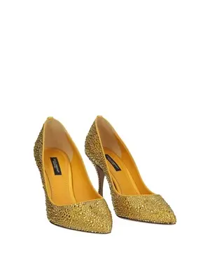 Dolce & Gabbana Plain Satin High Heels