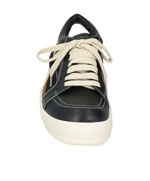 Rick Owens Simple Low-top Leather Shoes