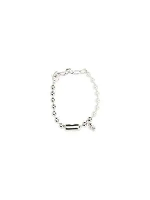 Alexander McQueen Pearl Skull Bracelet - White
