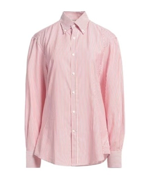 Brunello Cucinelli Striped Long-sleeve Shirt - Pink