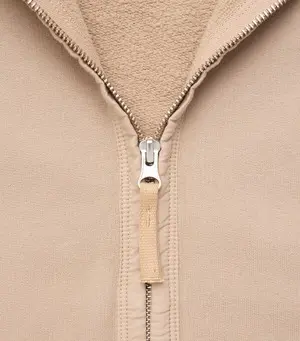 Stone Island Cotton Zip-up Hoodie - Brown