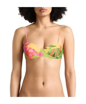 Farm Rio Floral Bikini Top