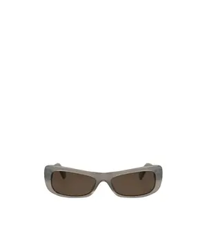 Jacquemus Simple Plastic Square-frame Sunglasses - Grey
