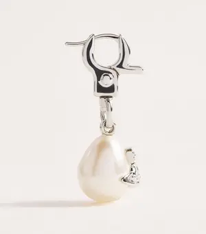 VIVIENNE WESTWOOD Pauliana Single Hoop Earring