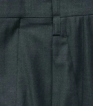 Victoria Beckham Virgin Wool Ethel Trousers