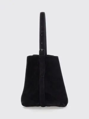 TOTEME Espresso Medium Suede Tote Bag