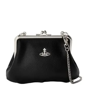 VIVIENNE WESTWOOD Granny Frame Purse - Black