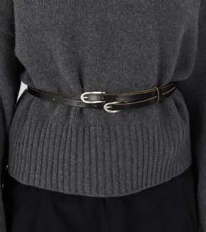 Our Legacy Adjustable Waist Belt - Black