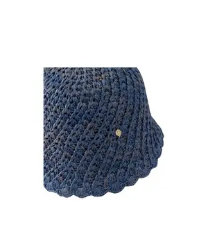 Helen Kaminski Rio Crochet Hat - Lapis Lazuli